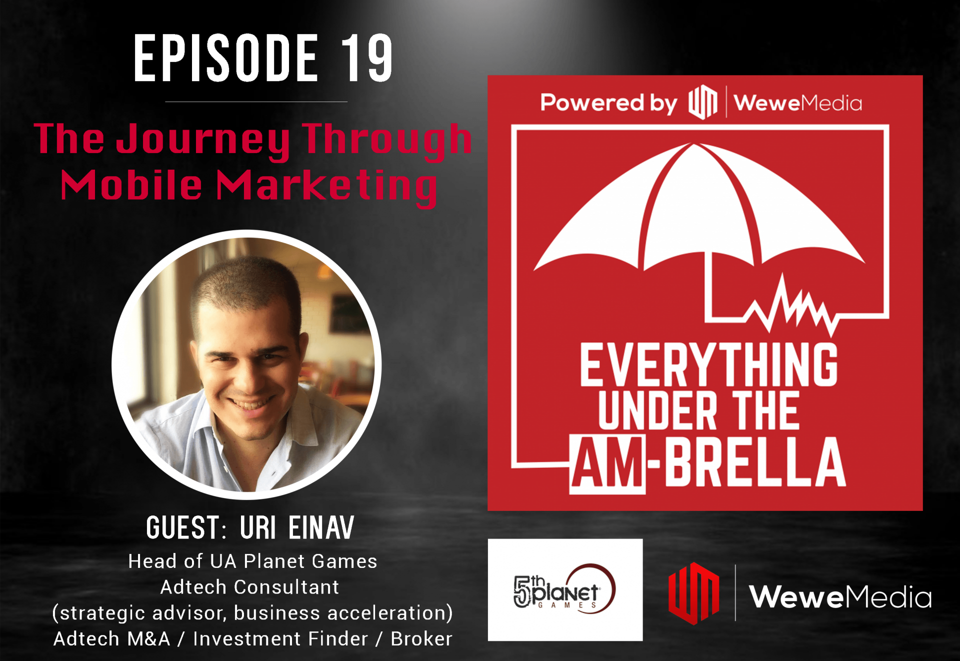 EPISODE #19: The Journey through Mobile Marketing with Uri Einav - Wewe ...